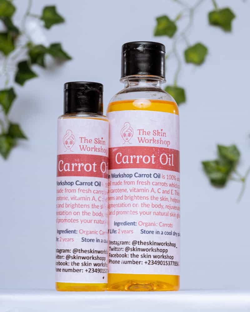Carrot Oil – The Skin Workshop